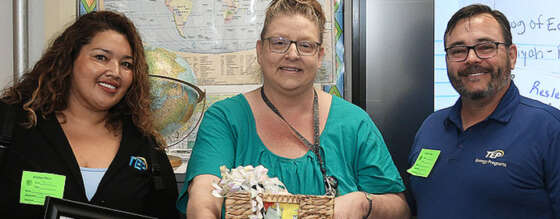 TEP Honors Exceptional Teacher Who Inspires Energy Conservation ...
