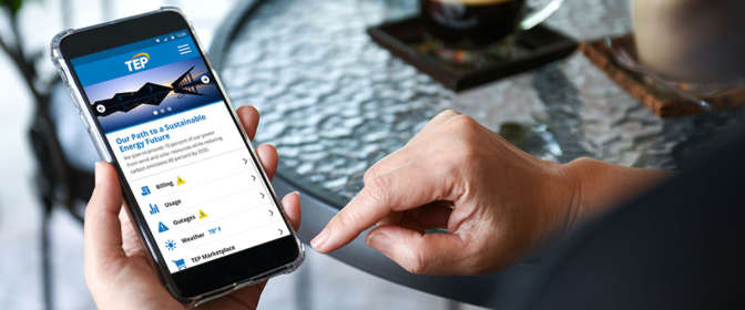 TEP Mobile App – Tucson Electric Power